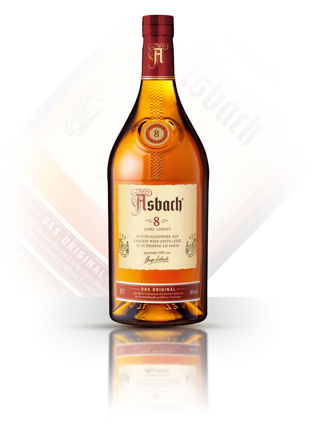 Asbach 8 Jahre gereift - Diversa Spezialitäten